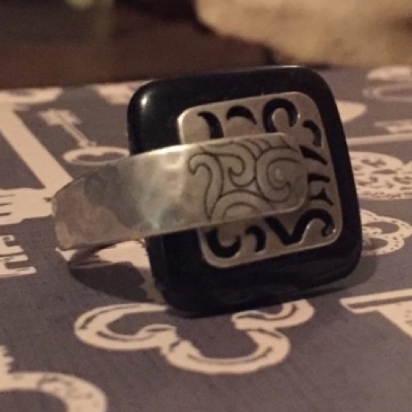 Silpada | Jewelry | Retired Silpada Onyx And Sterling Silver Ring ...